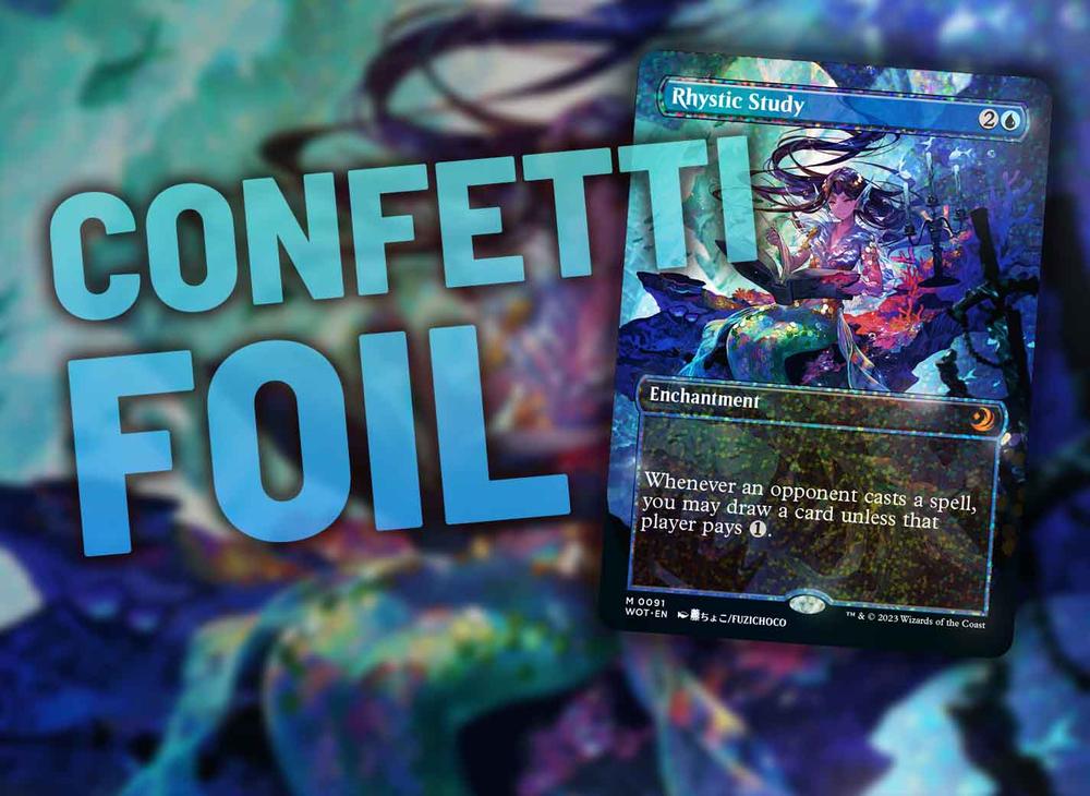 What is a Confetti Foil in Magic: The Gathering? | TCGplayer